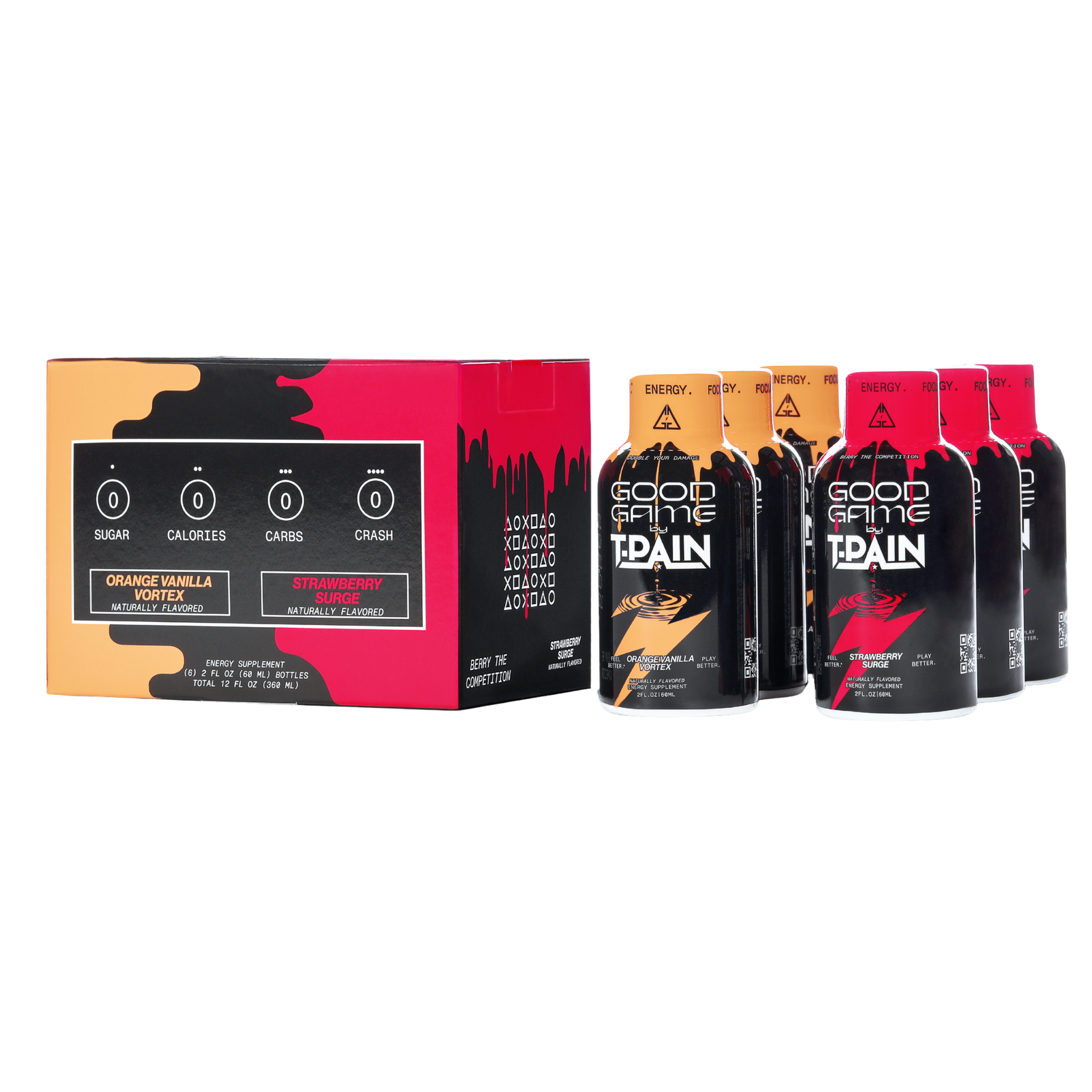 Good Game Energy Shot by T-Pain | Zero Sugar, Zero Crash – Nappy Boy Dranks