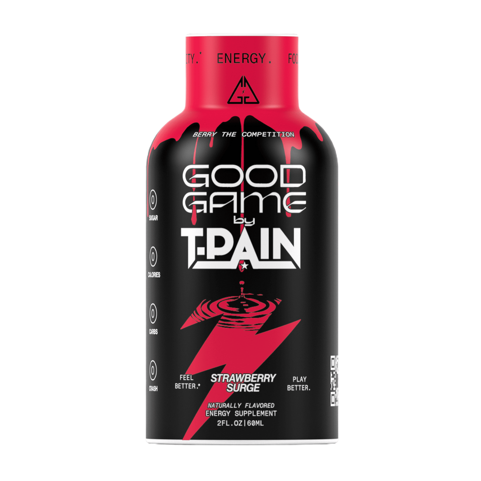 Good Game Energy Shot by T-Pain | Zero Sugar, Zero Crash – Nappy Boy Dranks
